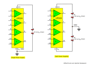 LM324 Pinout & Circuit Ideas – Learn Op-Amp the Easy Way
