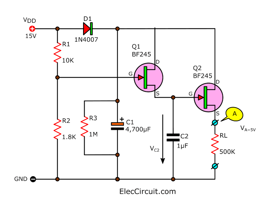 3 Simple Ups Circuits Uninterruptible Power Supply Diagram Eleccircuit