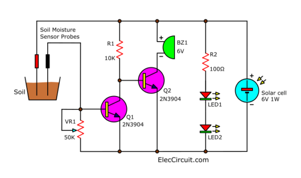 99+ Simple Electronic Circuit for Beginners | ElecCircuit.com