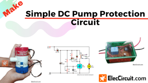 Simple DC Motor / Pump Protection Circuit | ElecCircuit.com