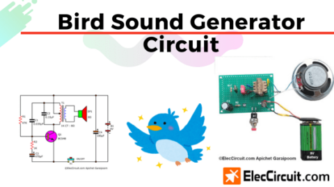 Simple Bird Sound Generator Circuit | LC Oscillator | ElecCircuit.com