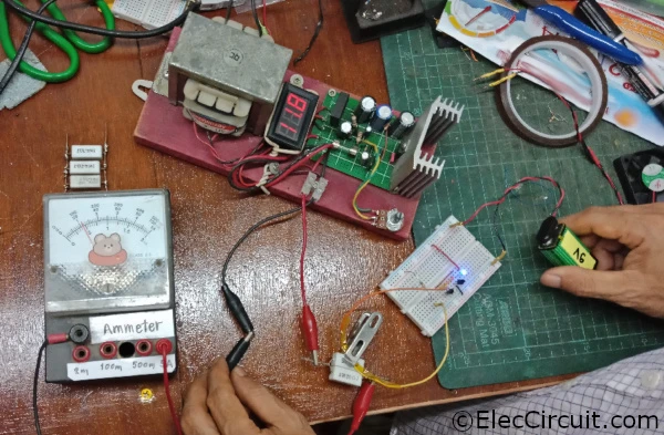 Simple Diode Over-Temperature Indicator (LED) | ElecCircuit.com